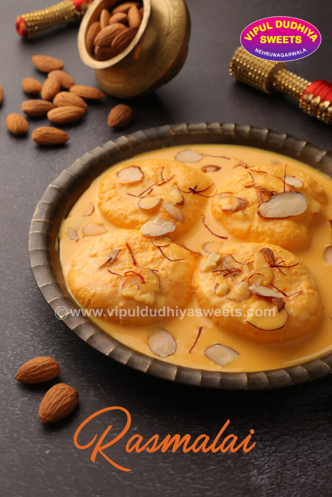 Rasmalai - Welcome To The Vipuldudhiya Sweets Store